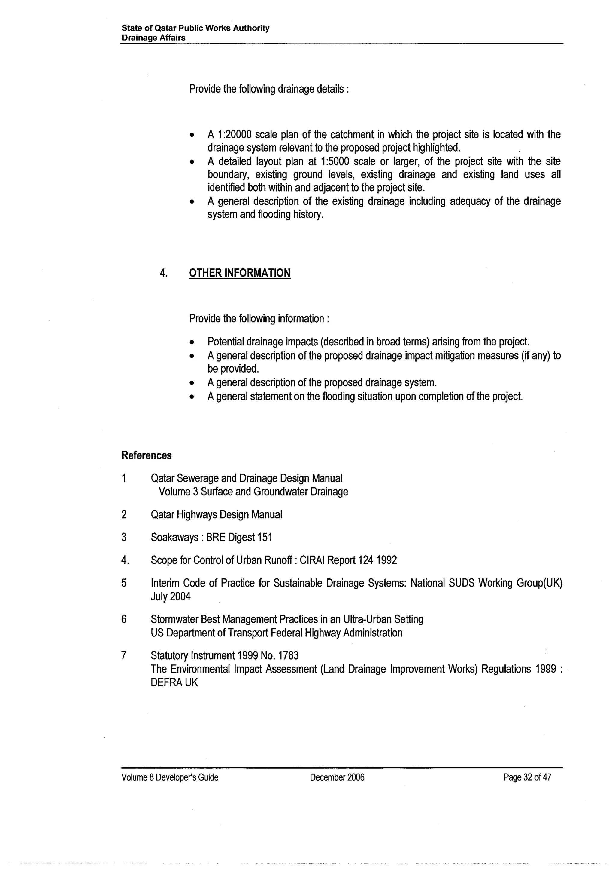 Ashghal guide-qatar-sewerage-amp-drainage-design-manual | PDF