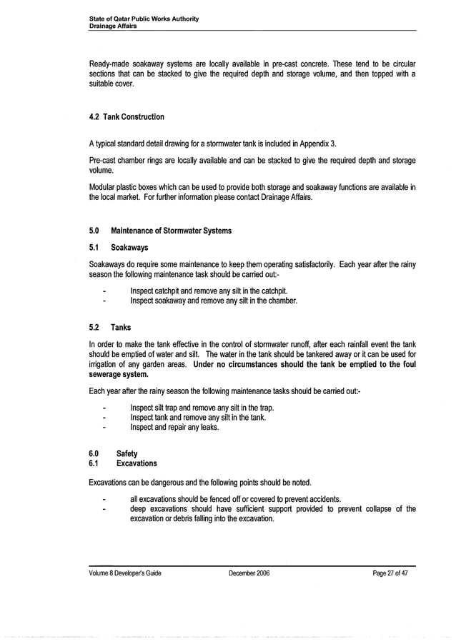Ashghal guide-qatar-sewerage-amp-drainage-design-manual | PDF ...