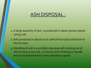 Ash handling | PPTX