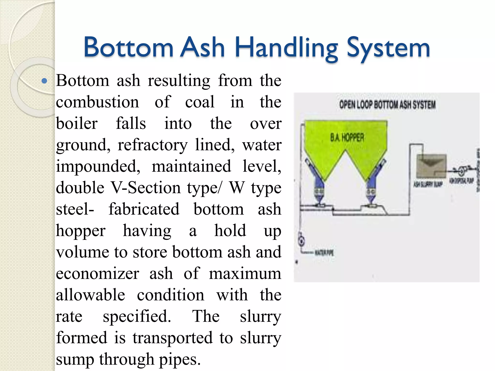 Ash Handling System of a Thermal Power Plant | PPTX