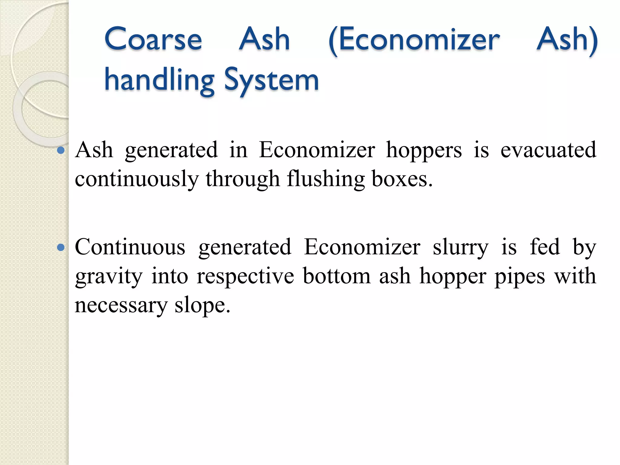 Ash Handling System of a Thermal Power Plant | PPTX