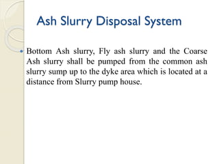 Ash Handling System of a Thermal Power Plant | PPTX