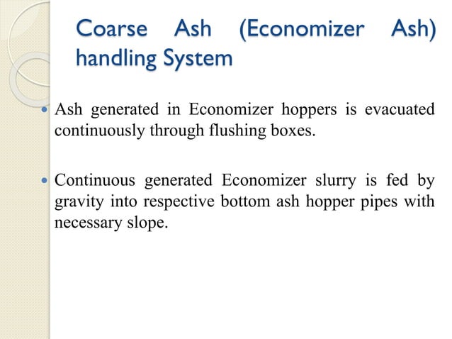 Ash Handling System of a Thermal Power Plant | PPTX | Home & Garden