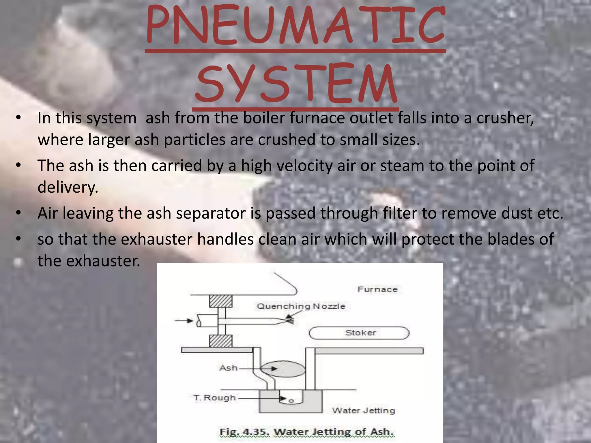 Ash handling system | PPTX