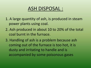 Ash handling system | PPTX
