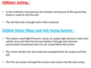 Ash handling system | PPTX | Geology | Science