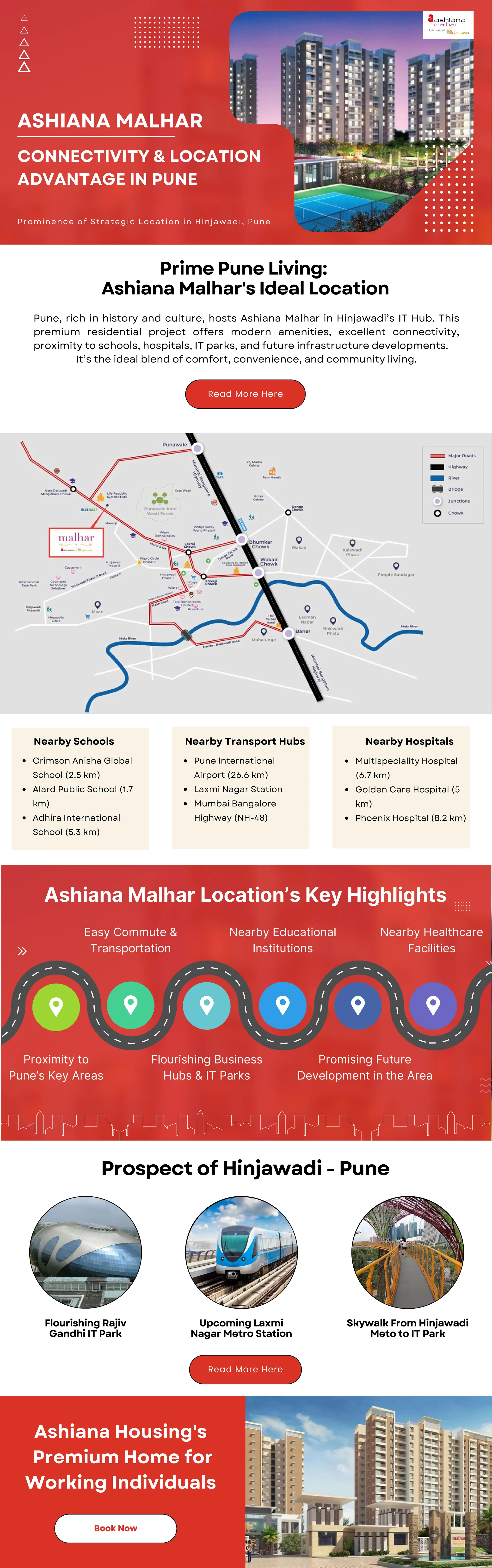 Ashiana Malhar: Connectivity and Location Benefits in Pune | PDF