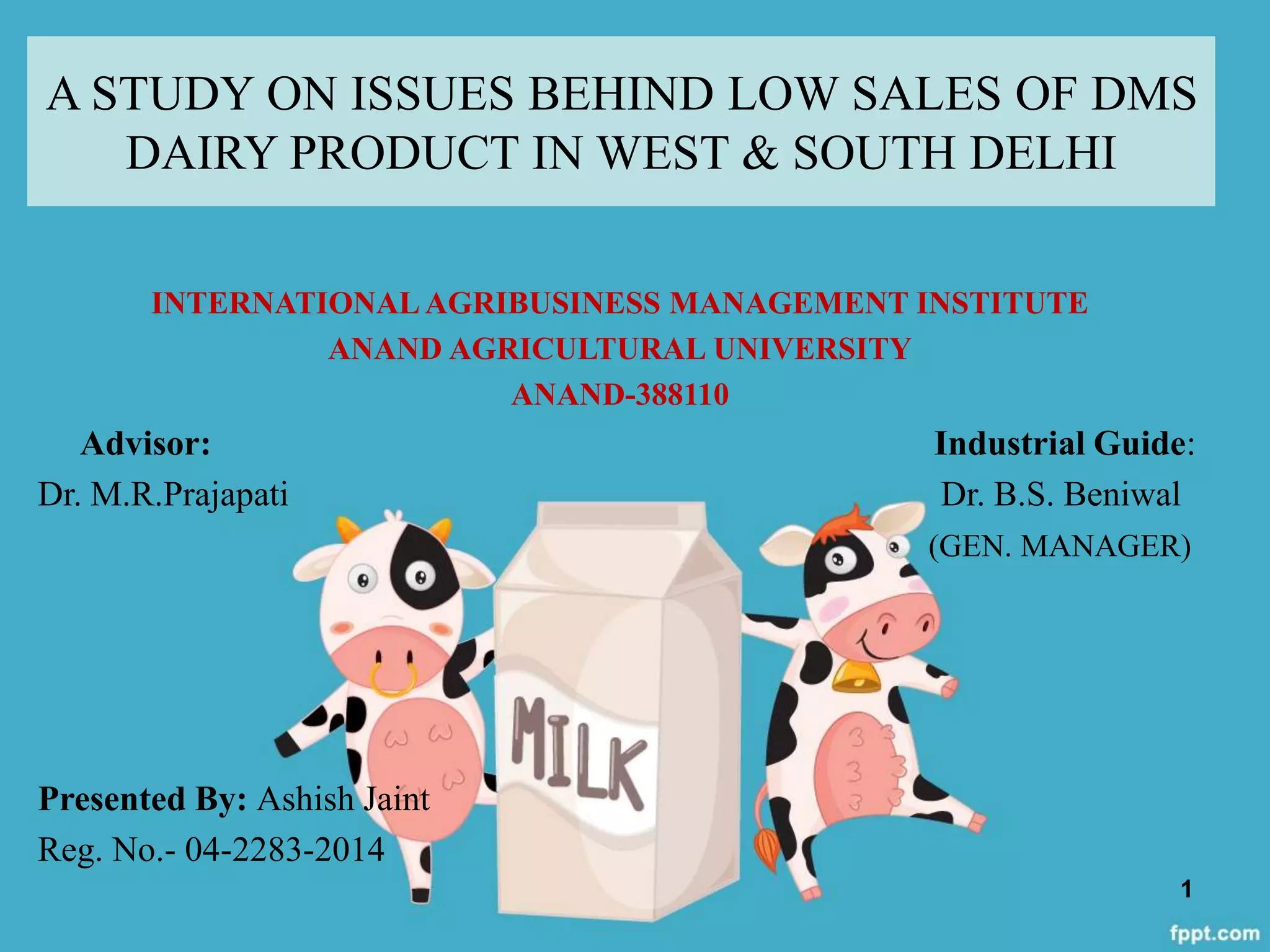 Delhi Milk Scheme | PPT