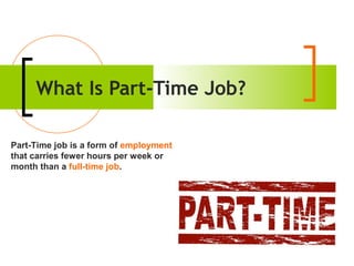 Ashik part time job | PPT
