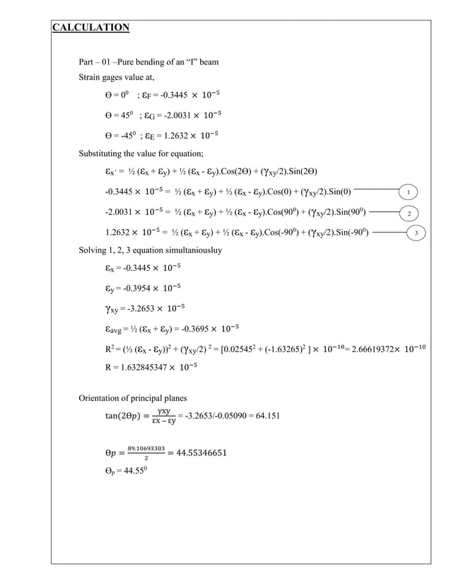 STRAIN MEASURING TECHNIQUES & APPLICATIONS | PDF