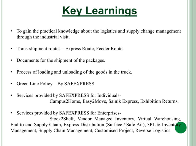 Safe Express | PPT