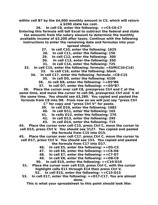 Ash info 103 week 3 assignment using microsoft excel | PDF