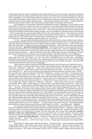 Ashin kheminda meditasi mengamati batin di dalam batin selesai | PDF