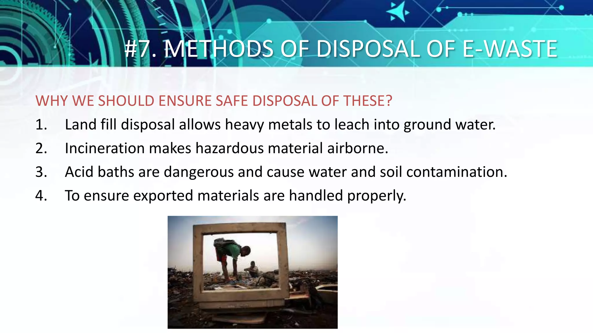 Powerpoint presentation on E-Waste 2017 | PPTX