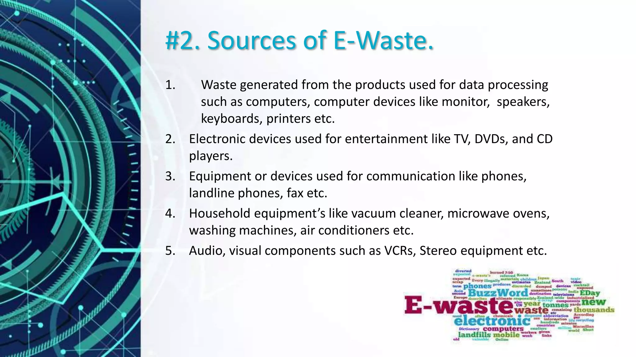 Powerpoint presentation on E-Waste 2017 | PPTX