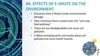 Powerpoint presentation on E-Waste 2017 | PPTX