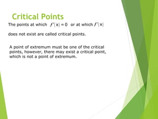 Application of derivatives | PPT