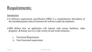 vehicle management system project | PPTX