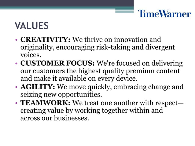 Time Warner | PPT
