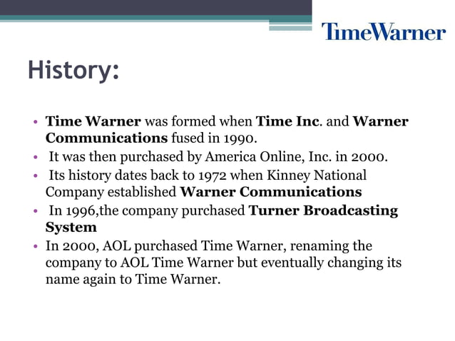 Time Warner | PPT