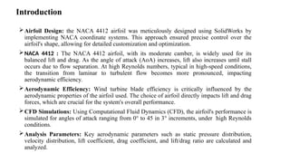 NACA 4412 AIRFOIL CHAEACTERSTICS ANALYSIS | PPTX