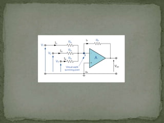 SUMMING AMPLIFIER | PPTX