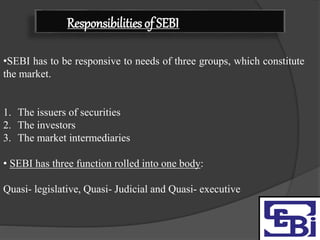 Securities and exchange board of india, | PPT