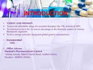 Pharmaceutical training ppt (Macloed's) | PPTX