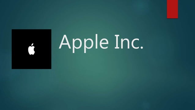 Apple inc. | PPT