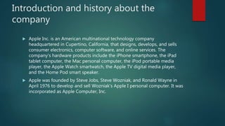 Apple inc. | PPTX