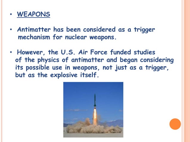 Anti Matter | PPT