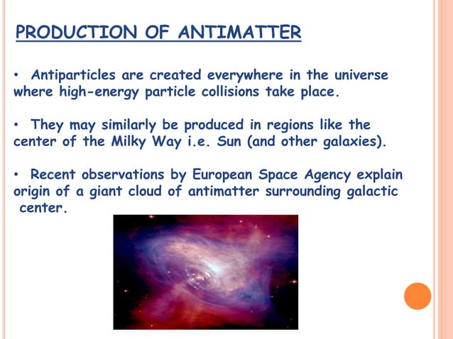 Anti Matter | PPT