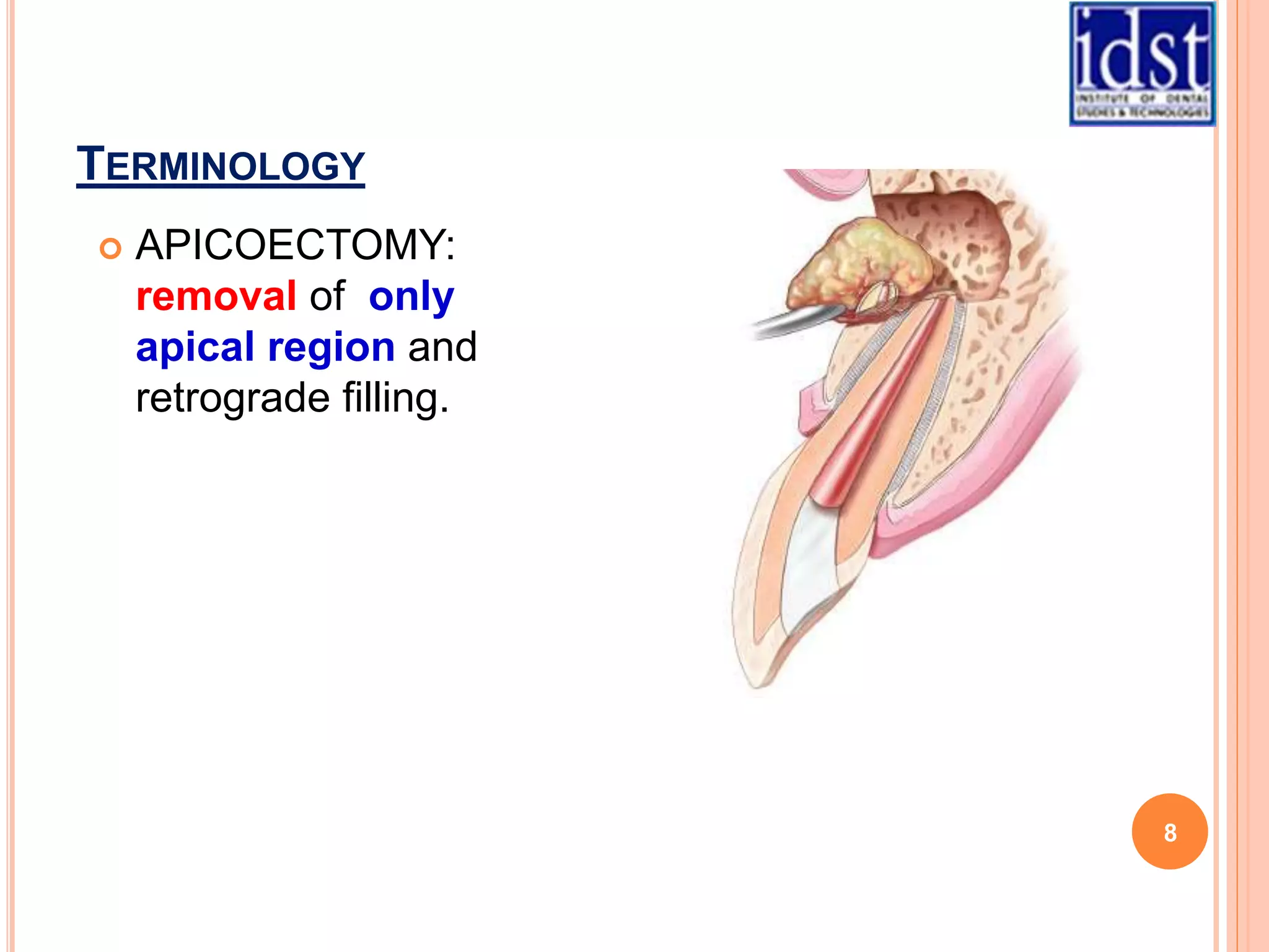 Endodontic surgery Part 1 | PPTX