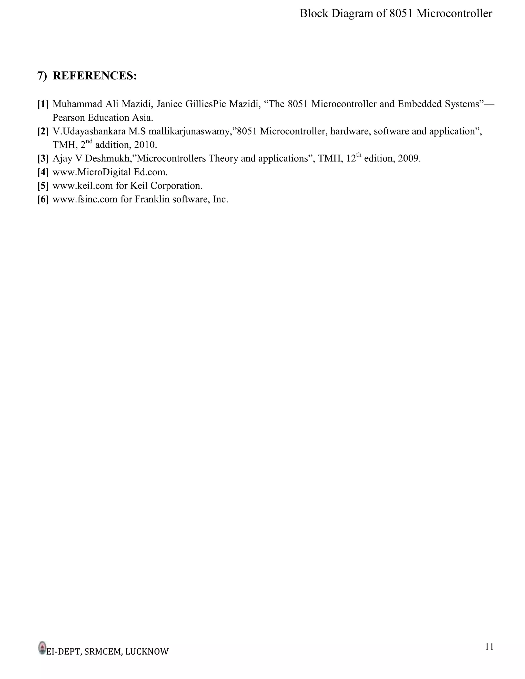 Ashish microcontroller 8051 | PDF