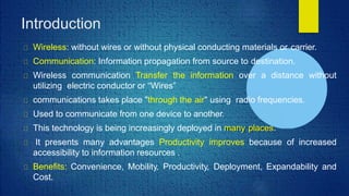 wireless communication security PPT, presentation | PPTX