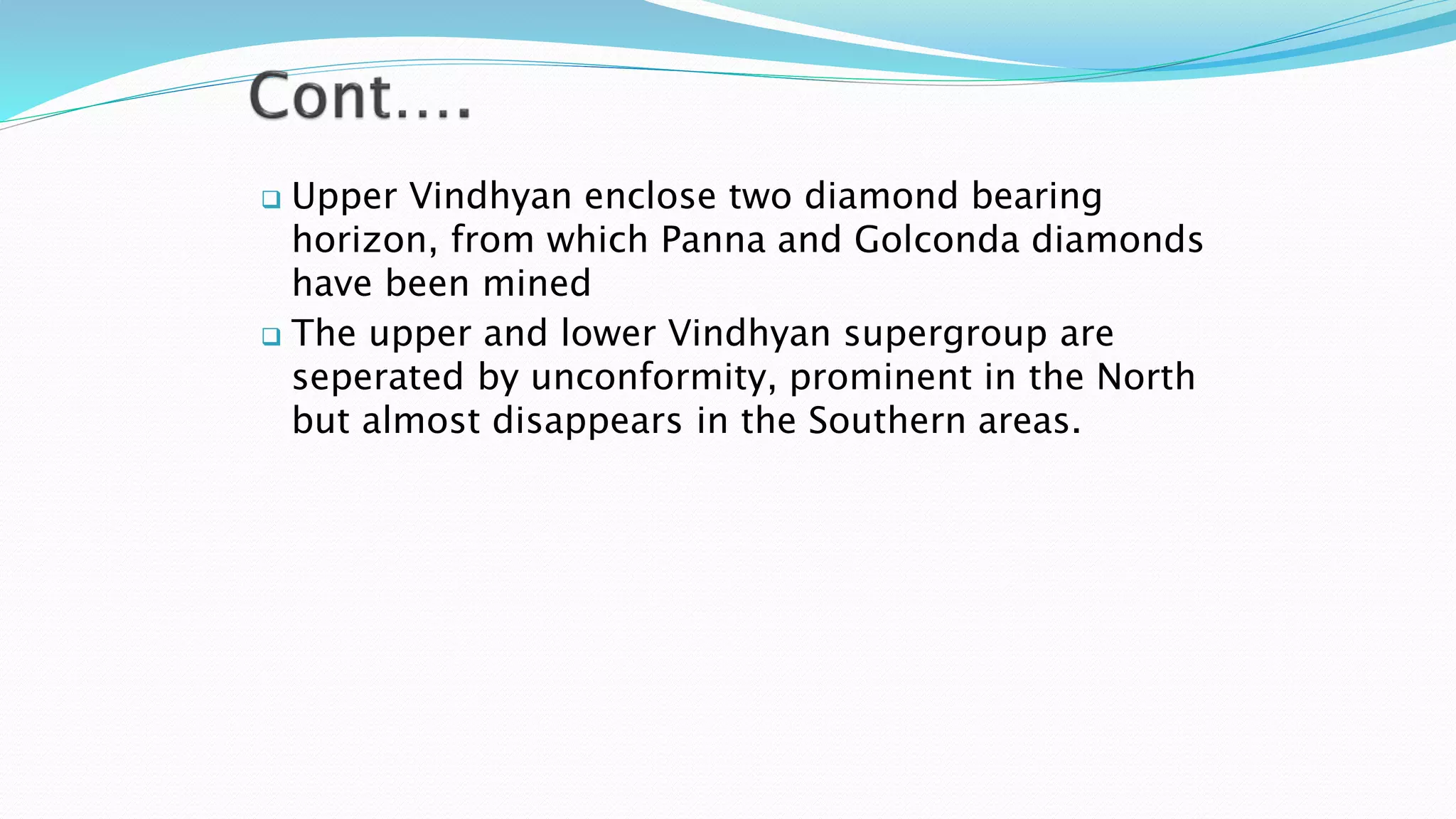 Vindhyan super group | PPTX
