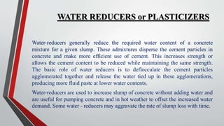 Concrete Admixtures | PPTX