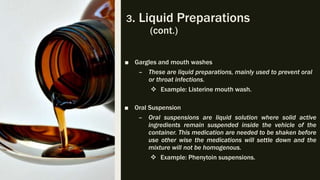 Different Dosage forms and their identification techniques | PPTX