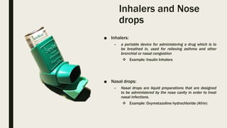 Different Dosage forms and their identification techniques | PPTX