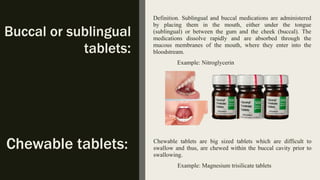 Different Dosage forms and their identification techniques | PPTX