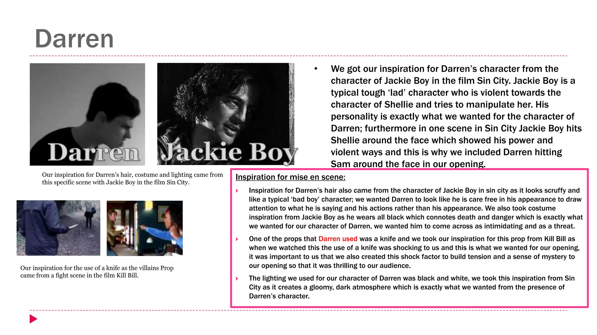 feedback on eval 2 | PPTX | Documentary | Genres