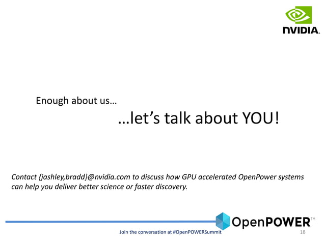 NVIDIA Tesla Accelerated Computing Platform for IBM Power | PPT