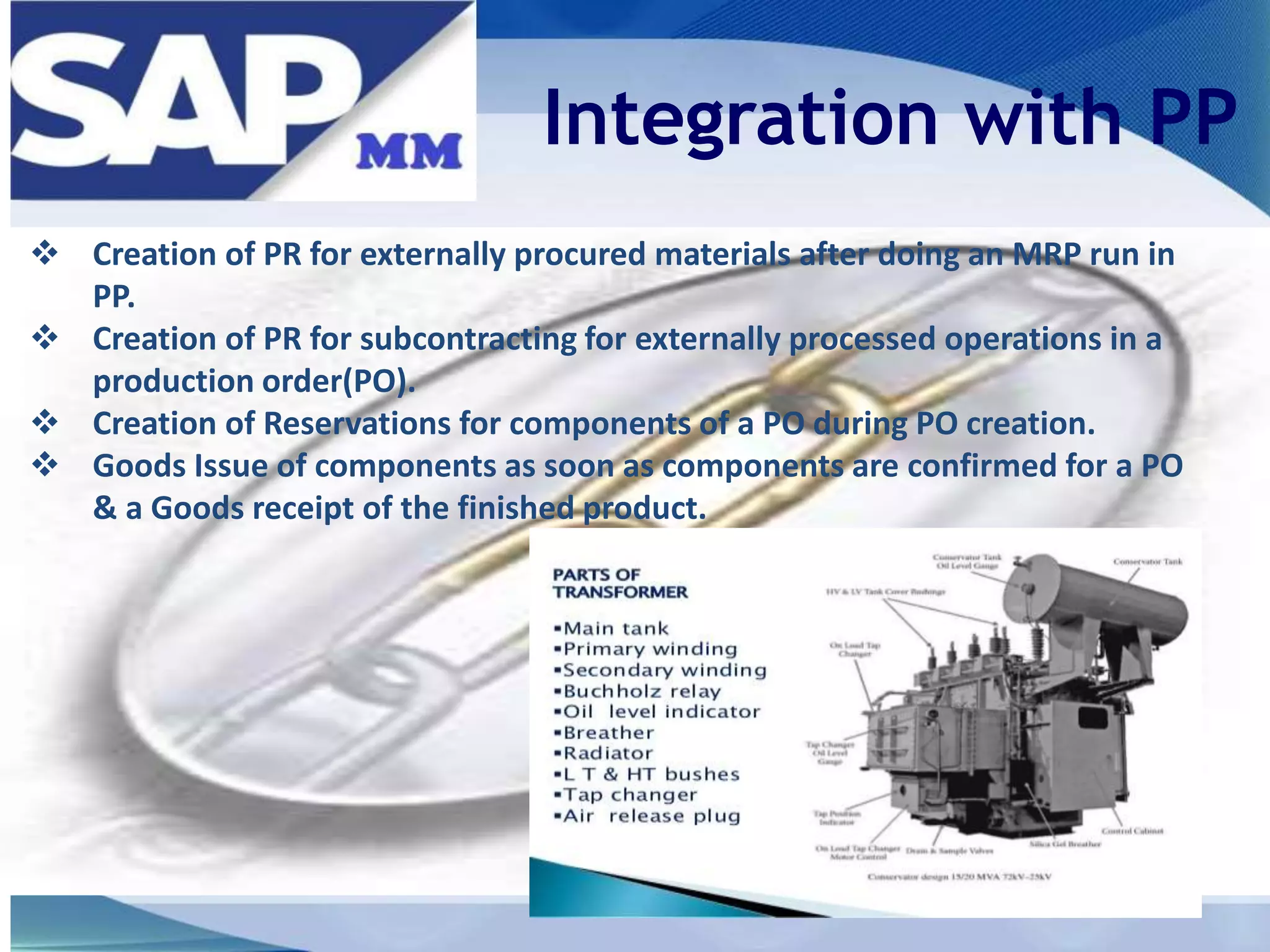 SAP MM module presentation by Ashley Chimhanda | PPTX