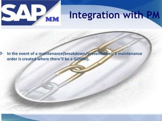 SAP MM module presentation by Ashley Chimhanda | PPTX