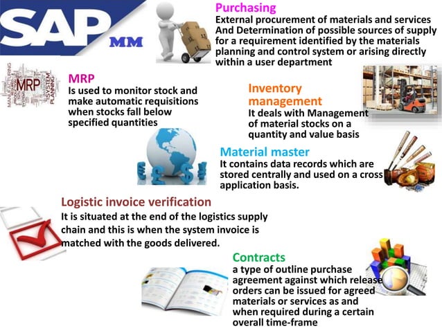 SAP MM module presentation by Ashley Chimhanda | PPTX