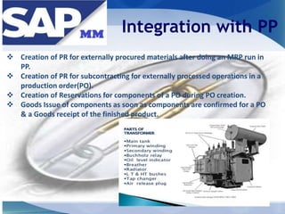 SAP MM module presentation by Ashley Chimhanda | PPTX