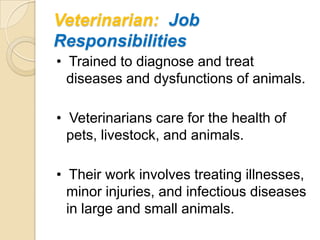 Ashley Spoon 2010 veterinarian research project 2 | PPTX