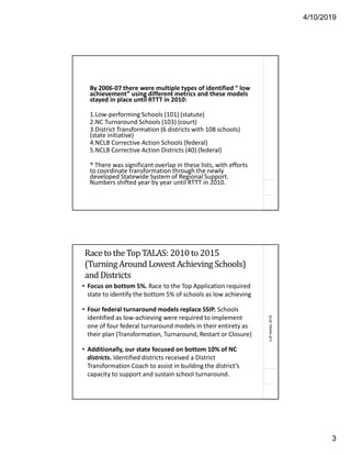 Pat Ashley NC Turnaround Efforts | PDF