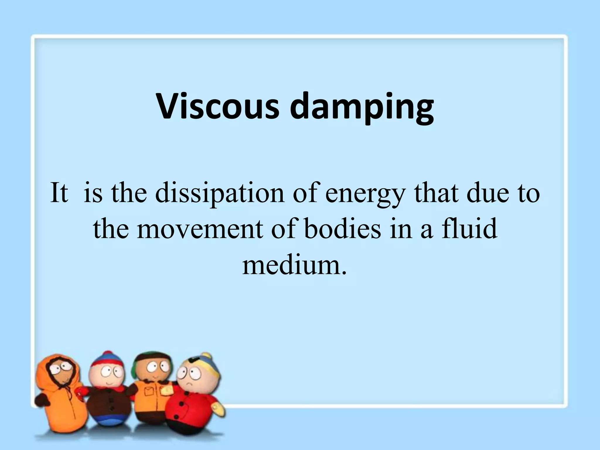 Damping & types | PPTX