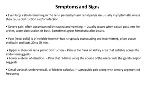Ashmari (Urinary Calculi) Pathology & Diagnosis | PPTX